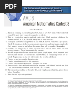 Amc8 2015 | PDF | Mathematics