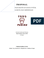 Proposal Pengajuan Umkm | PDF