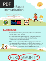 School-Based Immunization Strategy | PDF | Vaccines | Public Health