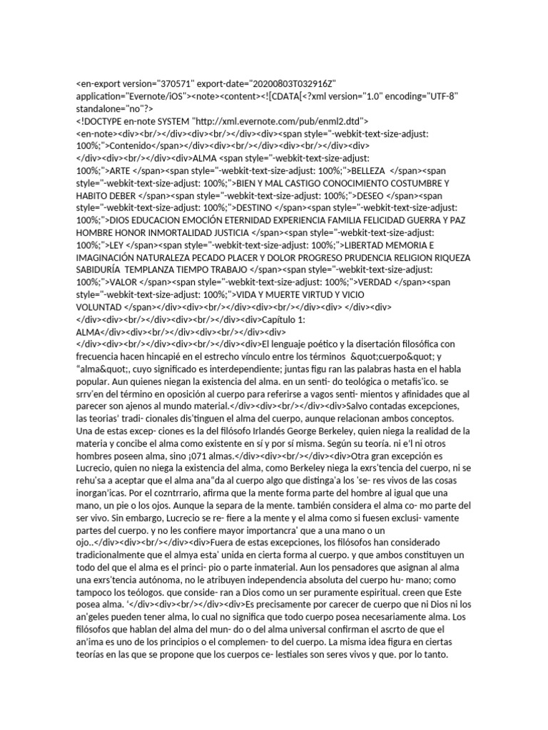 Libro de La Sabiduría | PDF | Alma | Existencia