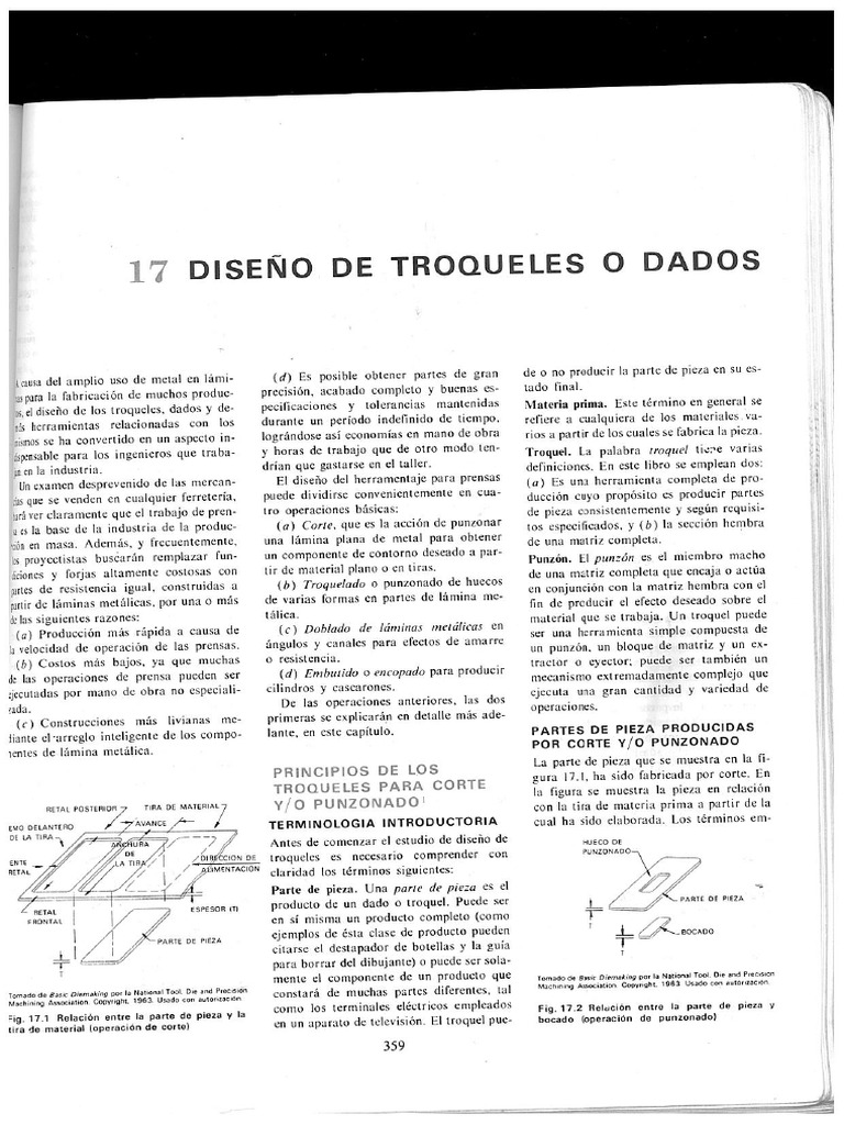 Diseño de Troqueles | PDF