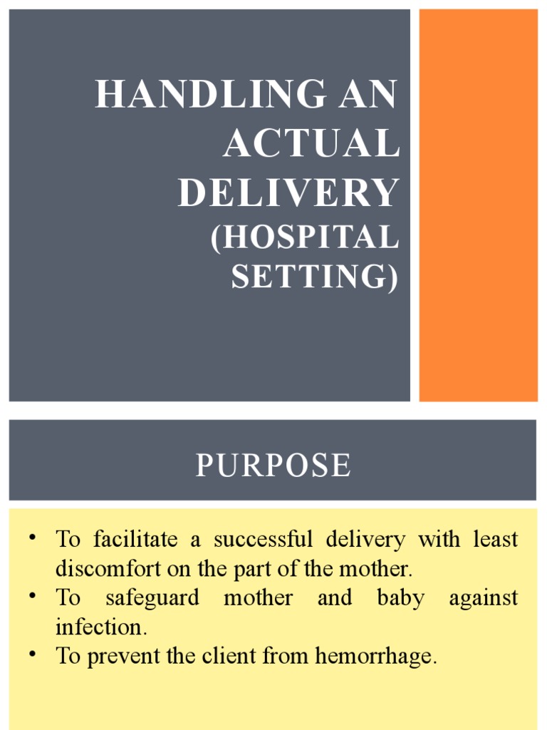 Emergency Delivery Procedures Guide | PDF | Placenta | Uterus