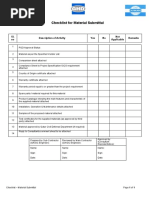 Engineering Drawings Review Checklist-Example PDF | PDF