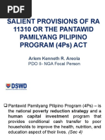 Pantawid Pamilyang Pilipino Program (4Ps) Act: Implementing Rules and ...