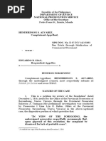 Record on Appeal Submission Template | PDF
