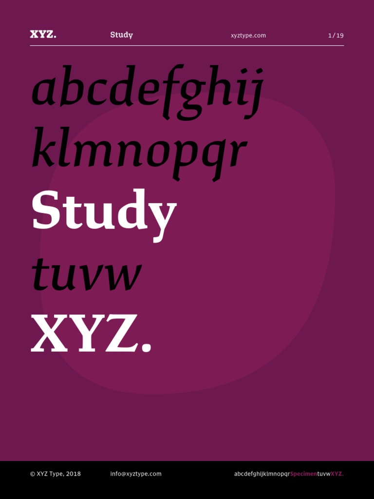 XYZ Type Study | PDF | Woodcuts | Printmaking