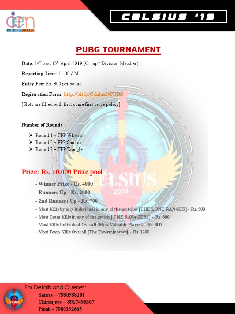 Celsius 19: Prize: Rs. 10,000 Prize Pool | PDF | Computing | Business