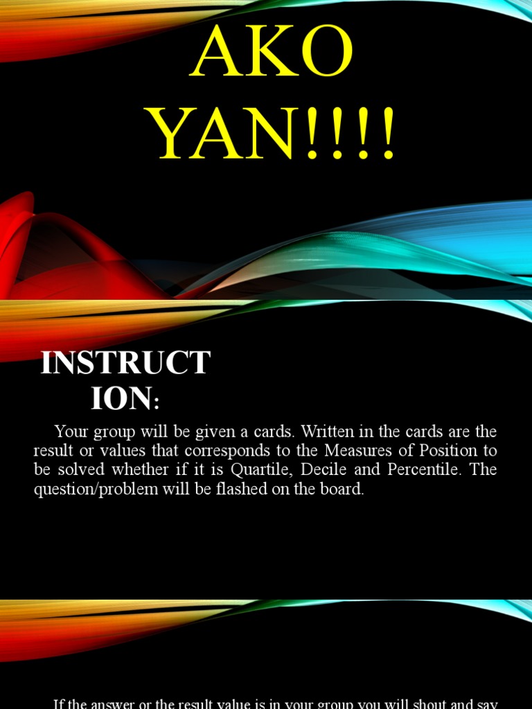 Math Position Measures Game | PDF