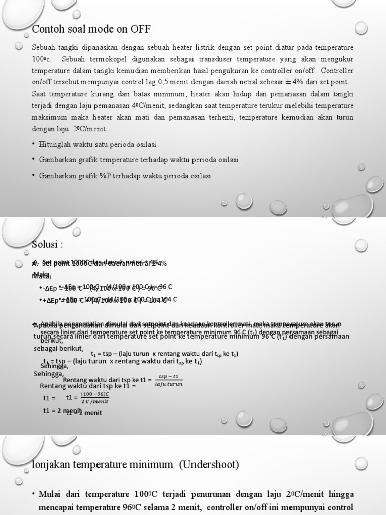 Contoh Soal On Off | PDF