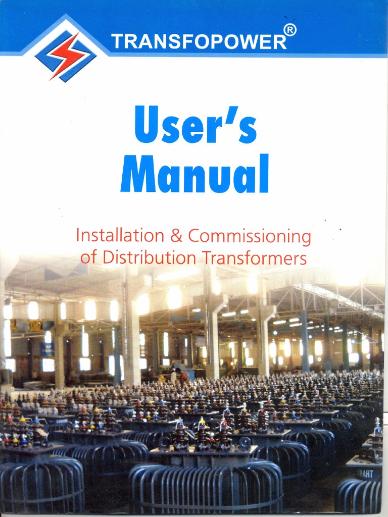 User Manual of Transformers by Transfopower Industries Pvt. LTD | PDF