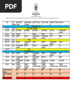 Sample-Class Program and Teachers Program | PDF | Educational ...