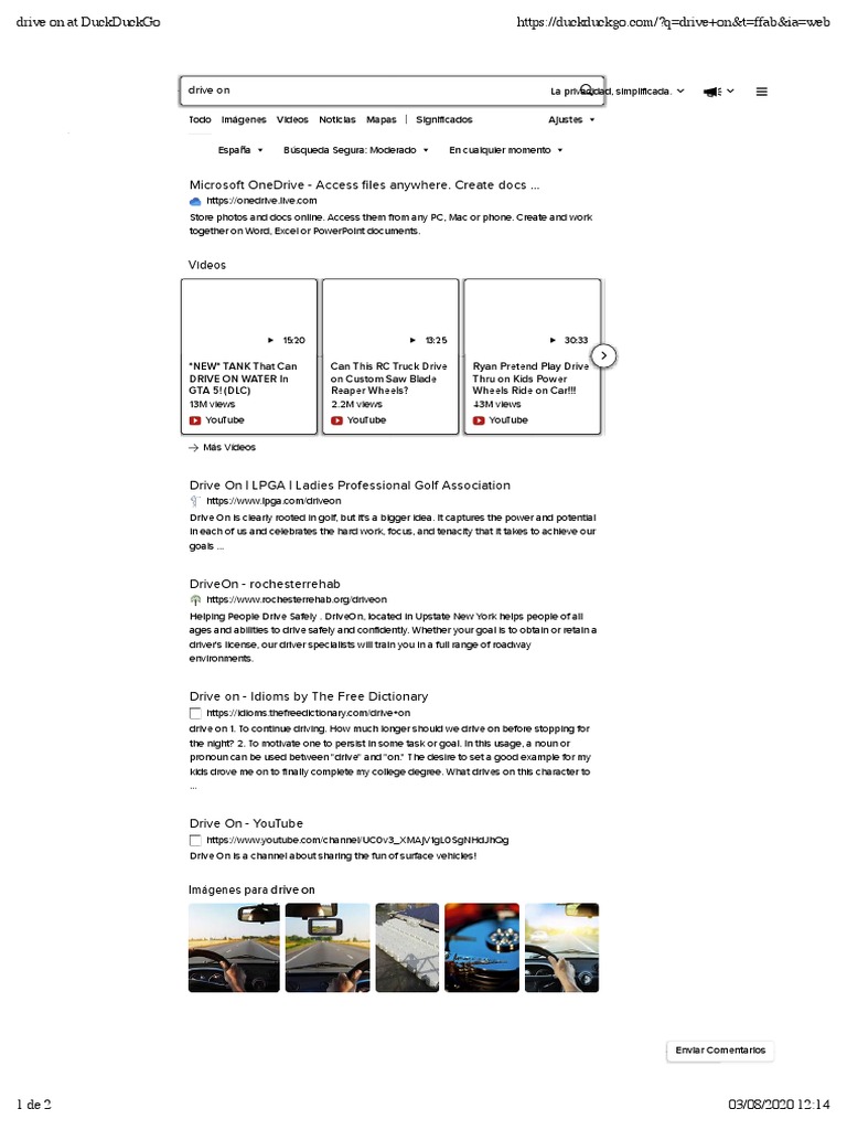 Drive On at DuckDuckGo | PDF | Computing | Software