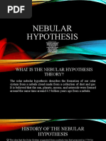 Evidence Supporting The Nebular Hypothesis | PDF | Science & Mathematics