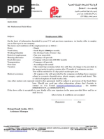 Saudi Arabia Employment Contract Template | PDF | Travel Visa | Economies