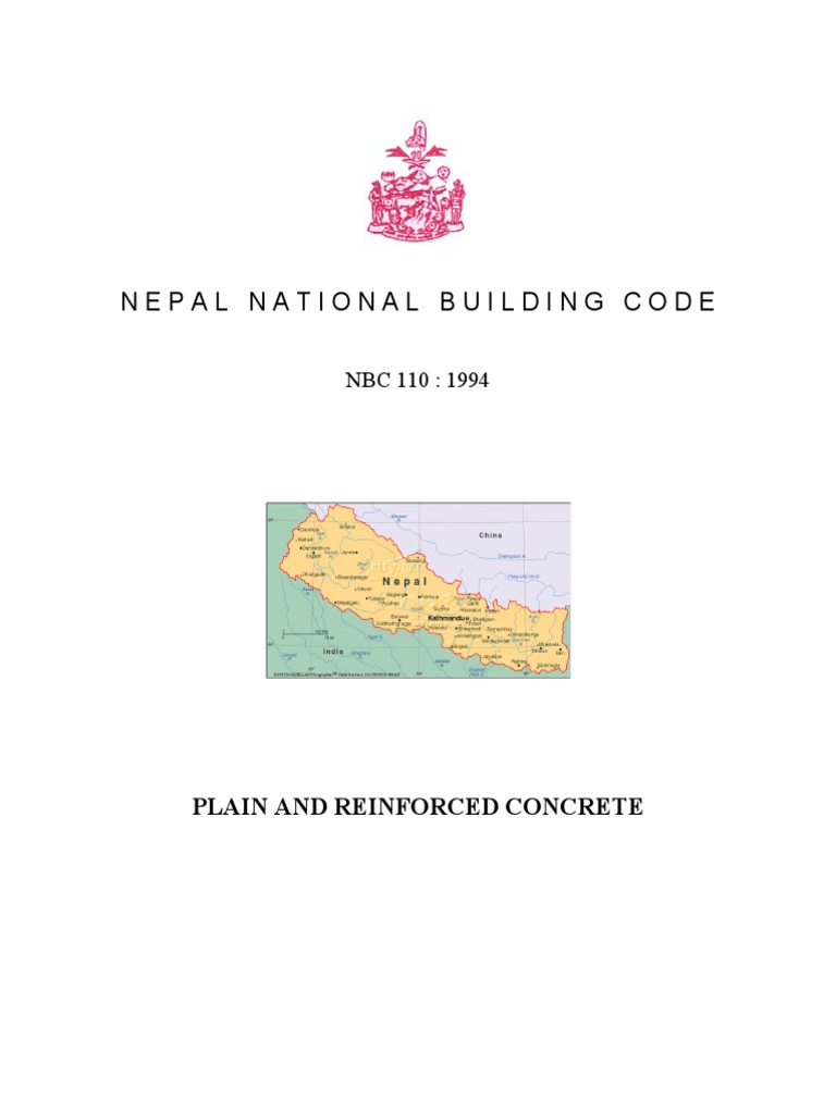 Nepal National Building Code: Plain and Reinforced Concrete | Download ...