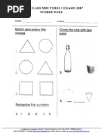 Baby Class Term III | PDF