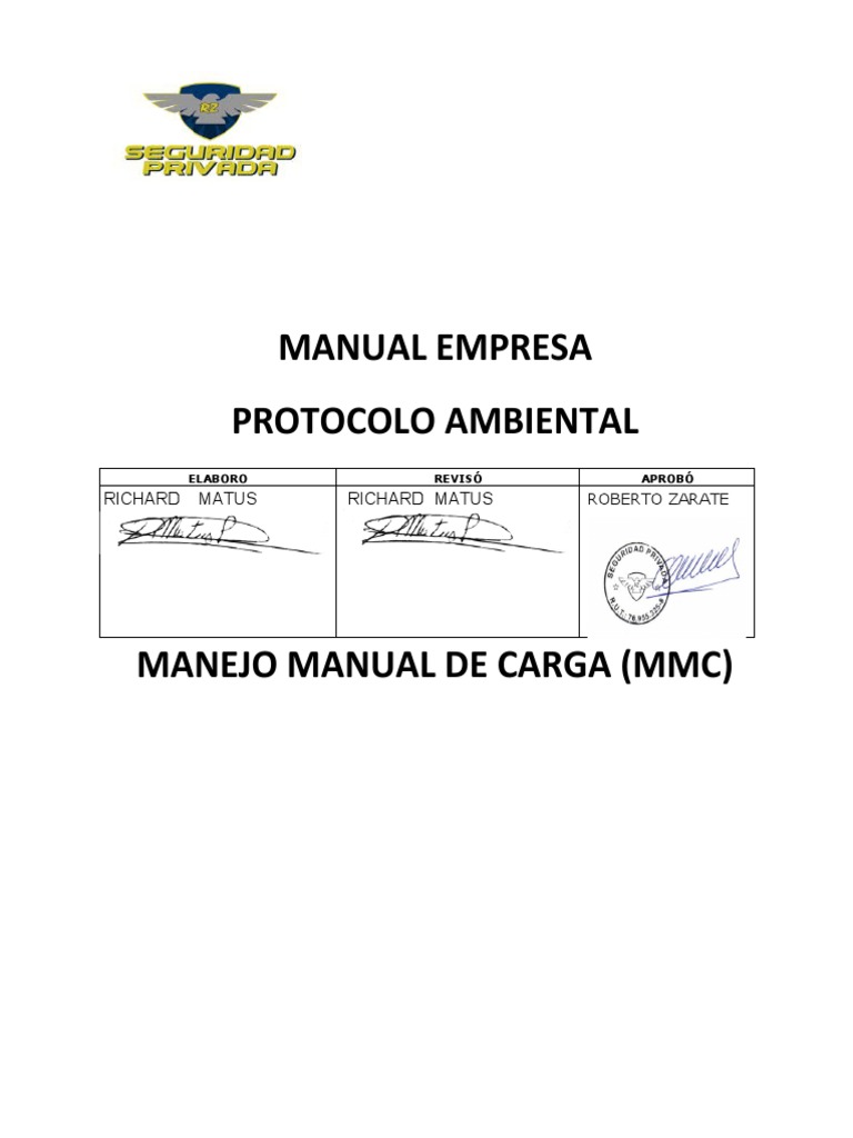 Manual-de-Implementacion-Protocolo-Manejo-Manual-de-Carga-Mmc RZ | Descargar gratis PDF ...