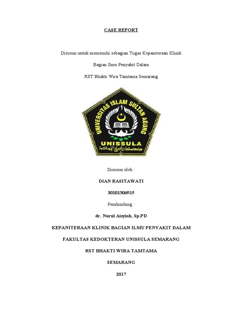 Case Report Dr. Nurul | PDF