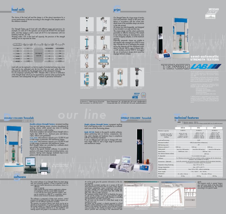 Tenso Lab 3 Tester | PDF | Software Testing | Textiles