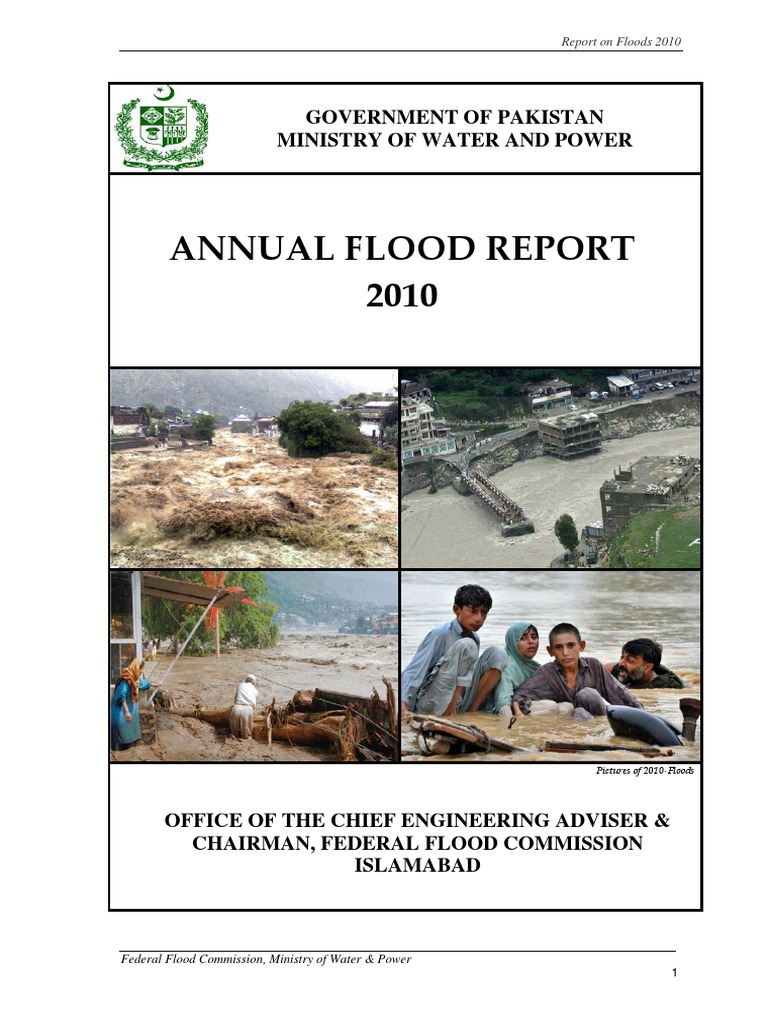 Annual-Flood-Report of Pakistan-2010 PDF | PDF | Indus River | Flood