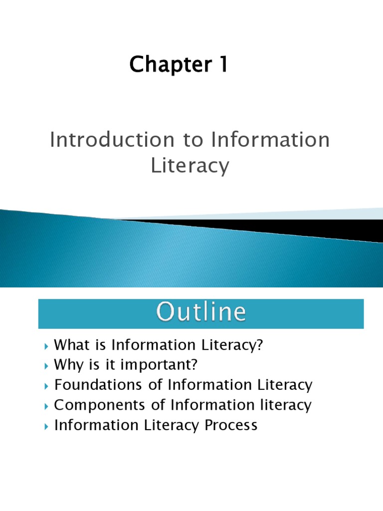 Key Aspects of Information Literacy | PDF | Information Literacy | Literacy