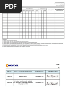 Formato Planilla de Control de Residuos Solidos | PDF | Residuos | Science