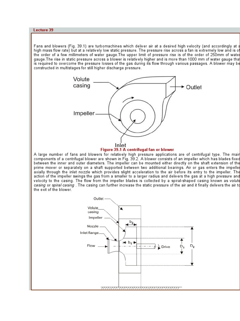 Fan Design | PDF | Gas Technologies | Mechanical Engineering