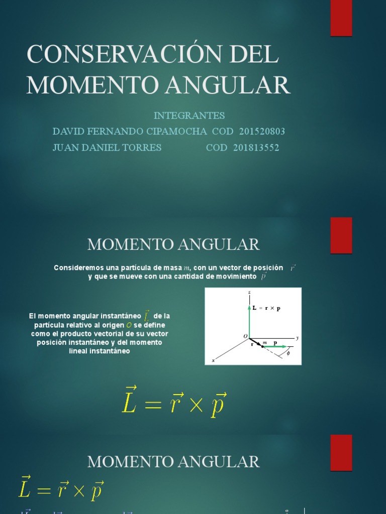 Conservación Del Momento Angular | PDF