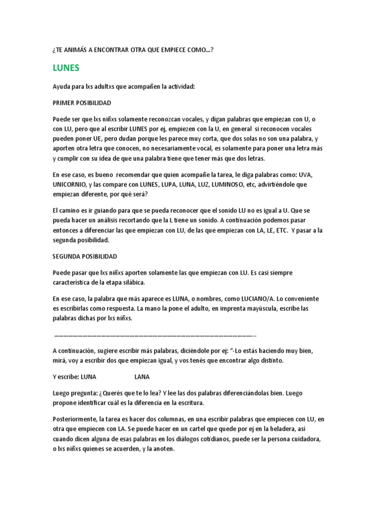 Alfabetización Inicial | PDF