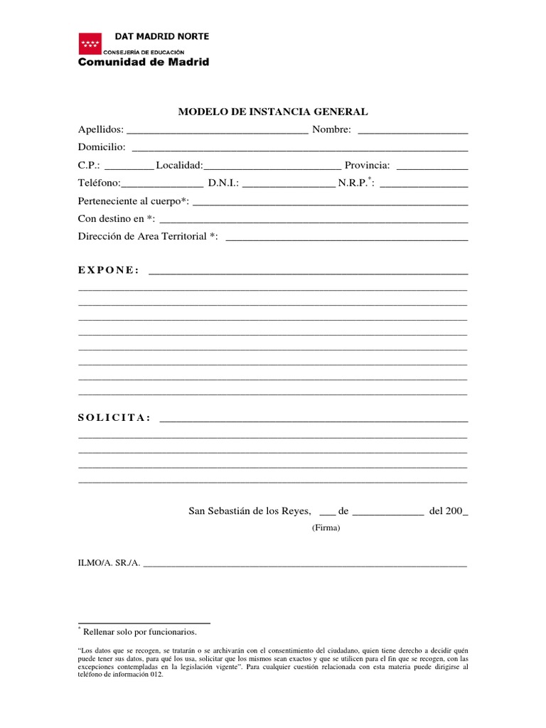 Instancia General PDF | PDF | Finanzas y dinero | Derecho