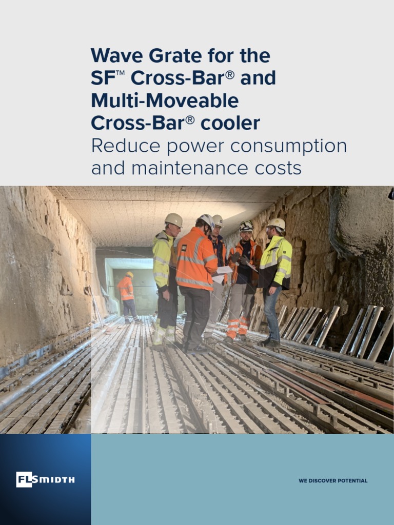 FLSMIDTH - Wave Grate For The SF Cross-Bar Cooler PDF | PDF | Building Engineering | Energy ...