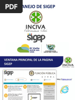 Guia para Creación y Actualización Sigep Ii | PDF