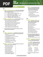 Speakout Pronunciation Extra Advanced Unit 7 | PDF | Stress (Linguistics) | Verb