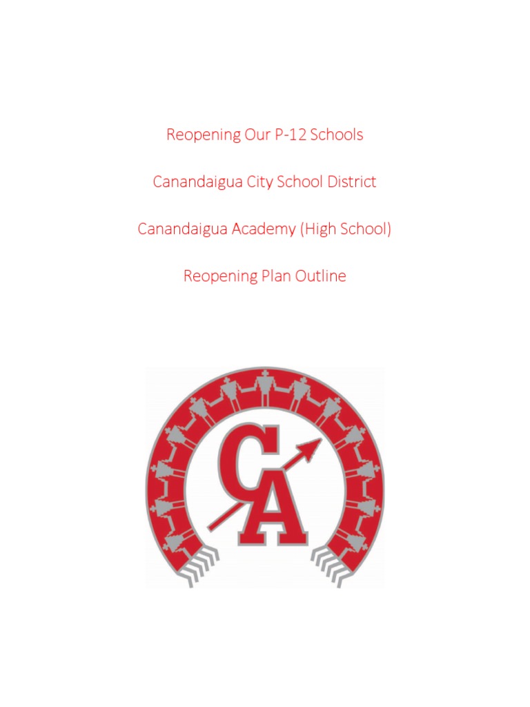 Reopening Our P-12 Schools Canandaigua City School District Canandaigua ...