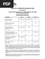 Astm D1193 PDF | PDF | Water | Electrical Resistivity And Conductivity
