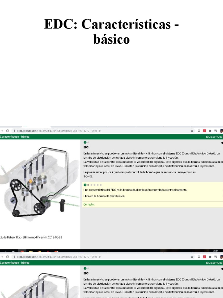 Qué es la EDC: Características Básicas | PDF