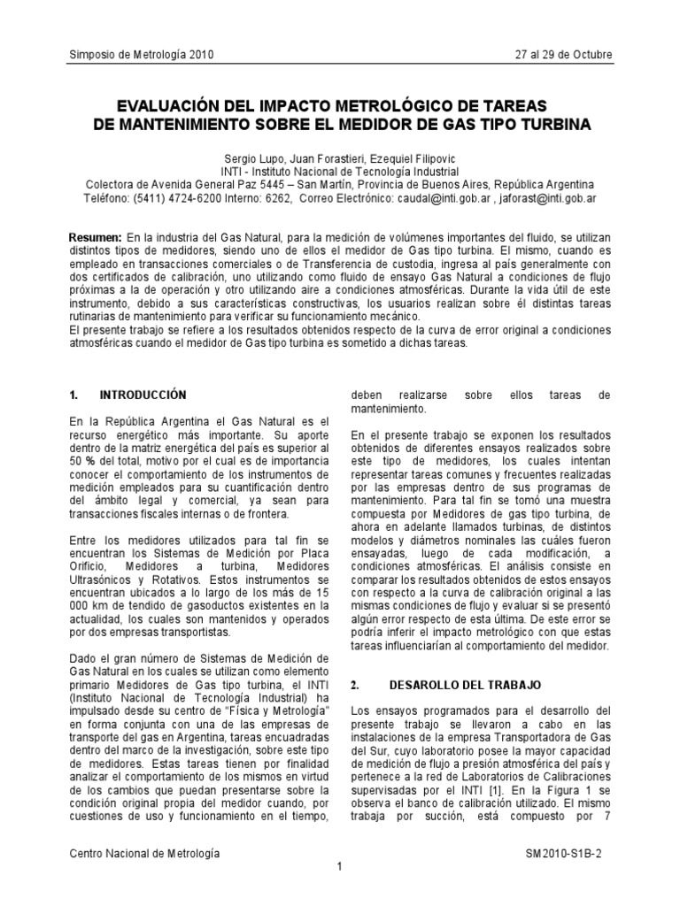 sm2010 mp02b PDF | PDF | Metrología | Calibración