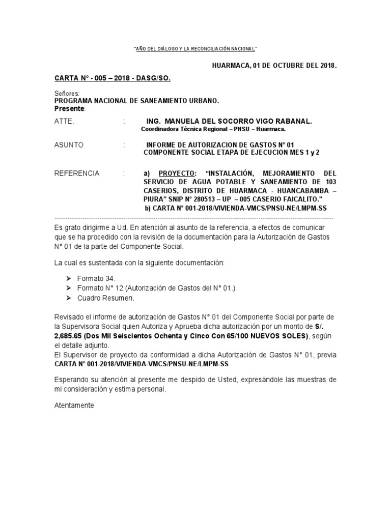 Carta Sociales #01 | PDF