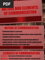 6 Elements of Communication | PDF | Code | Communication
