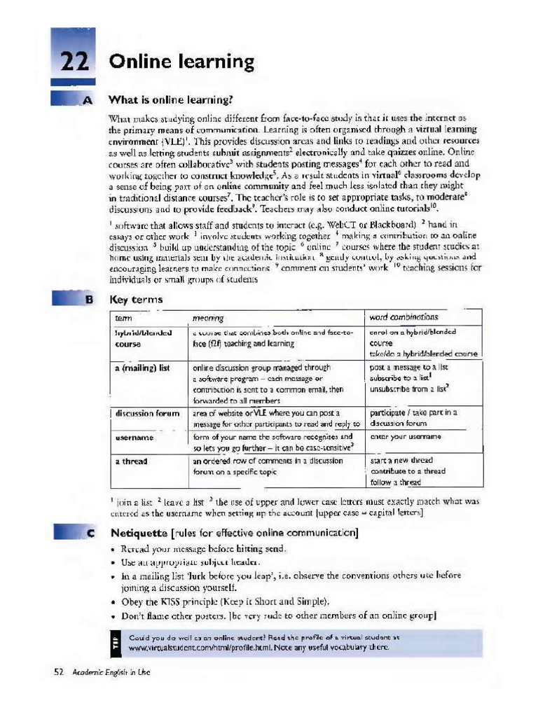 Academic Vocabulary in Use Unit 22 | PDF