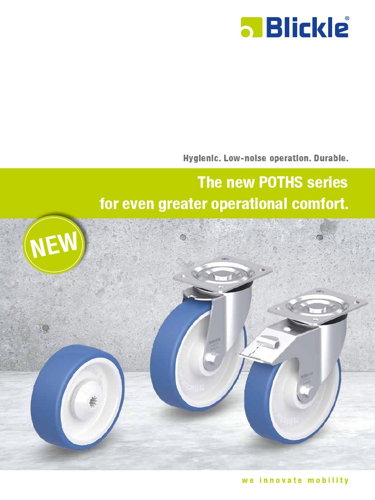 Blickle POTHS EN 190612 Small | PDF | Bearing (Mechanical) | Building ...