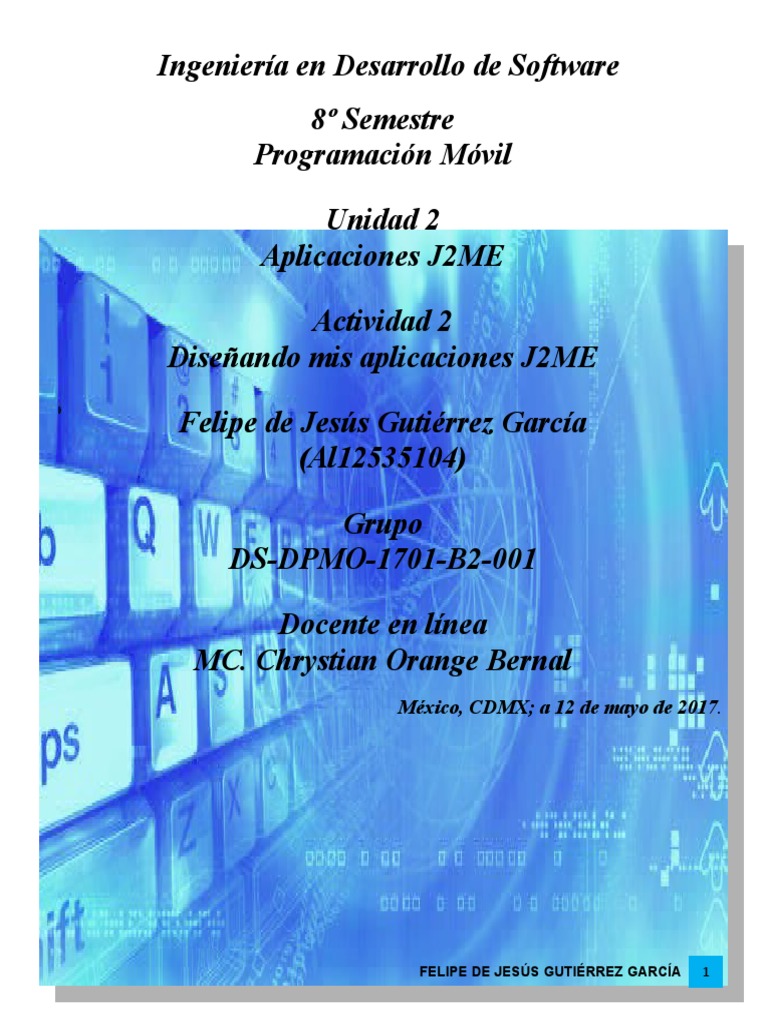 Dpmo U2 A2 Fegg | PDF | Archivo de computadora | Java (lenguaje de ...