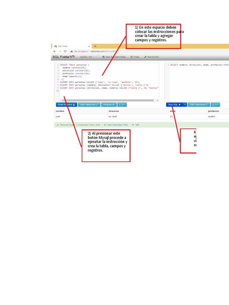 Mysql Creación de Tabla y Consultas de Datos | PDF | Software de ...