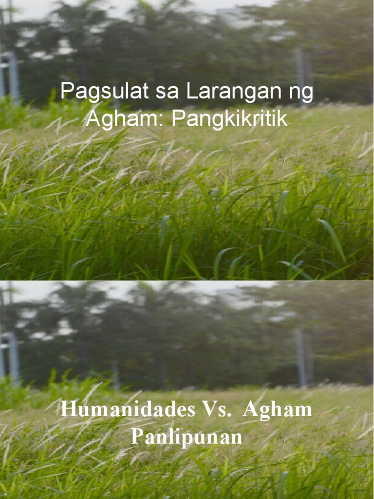agham panlipunan