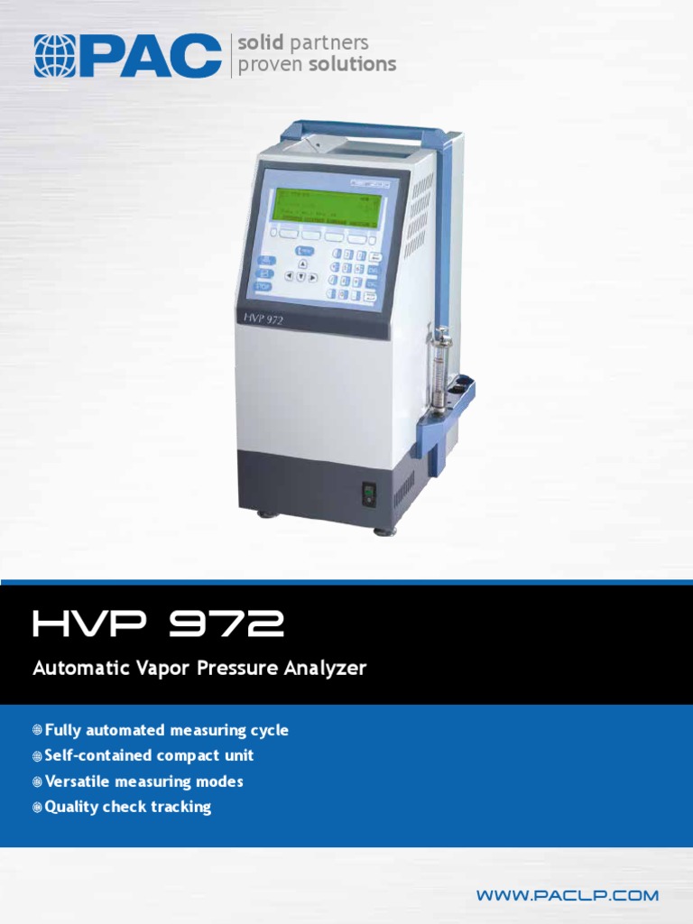 HVP 972 Brochure Us PDF | PDF | Gasoline | Petroleum