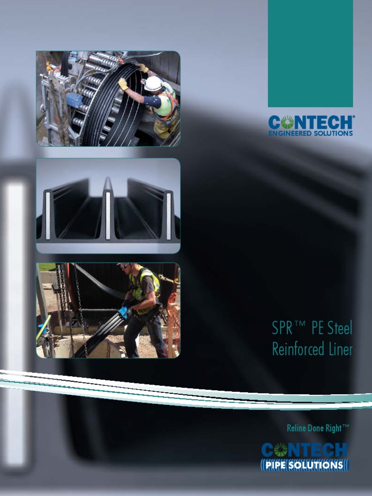 SPR™ PE Steel Reinforced Liner: Reline Done Right™ | PDF | Sanitary ...