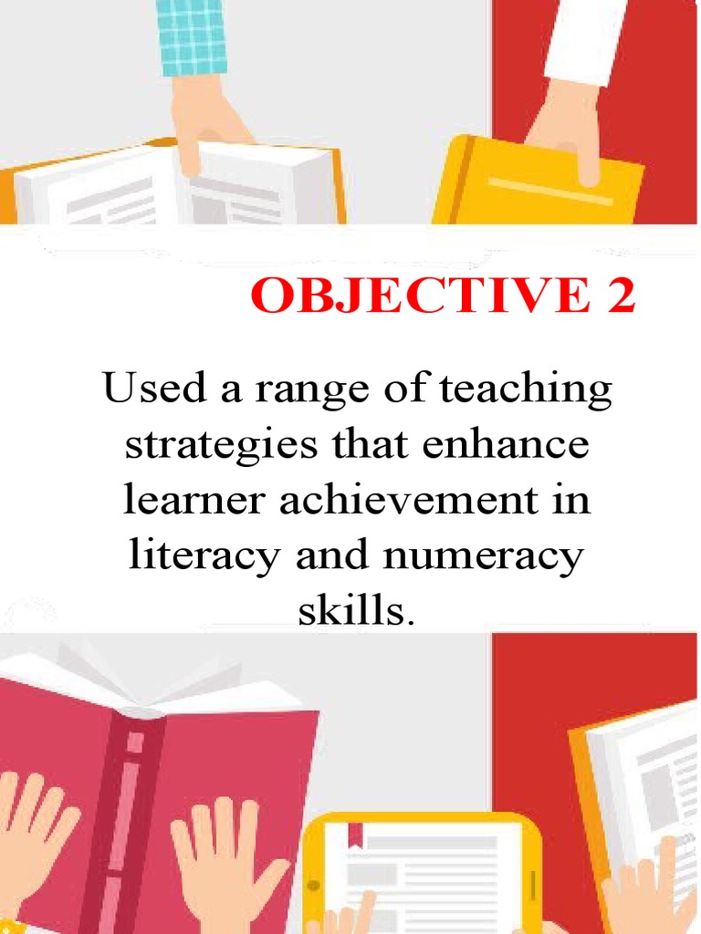 Objective 2: Used A Range of Teaching Strategies That Enhance Learner ...