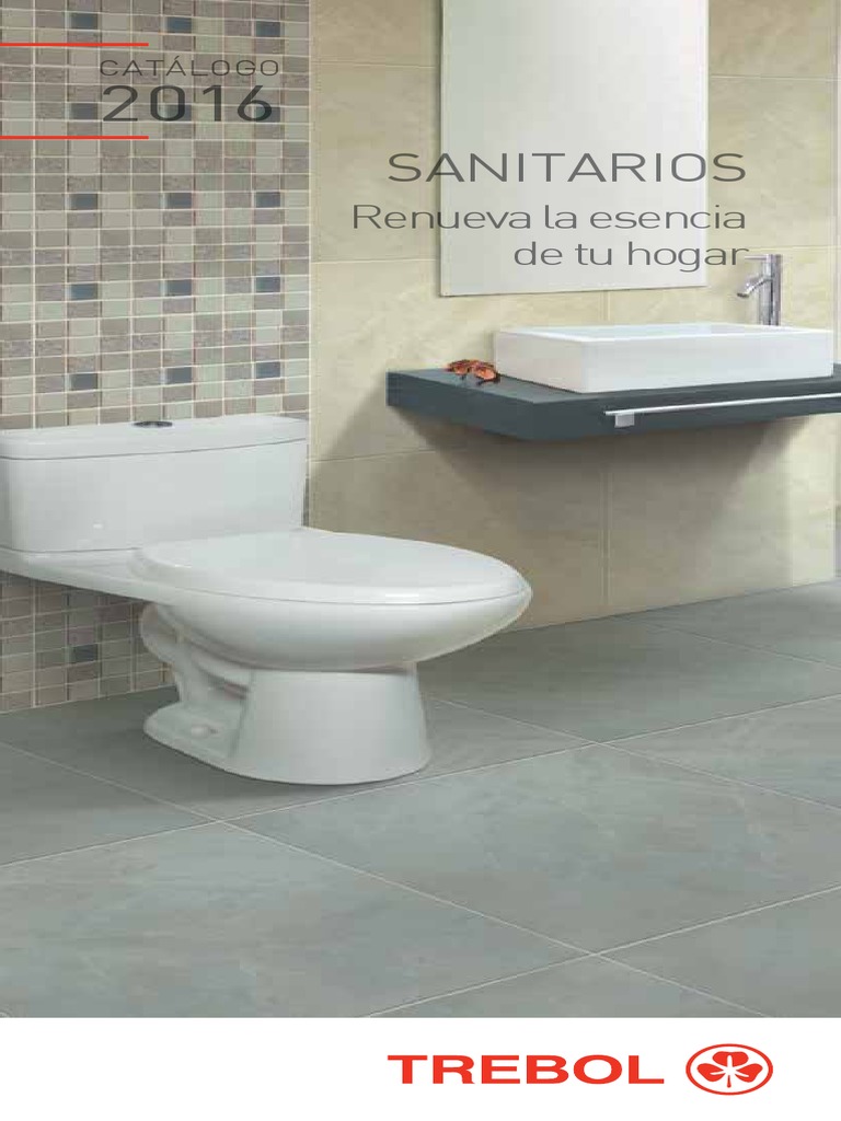 Catálogo Sanitarios Trebol 2024 | PDF | Plomería | Baño
