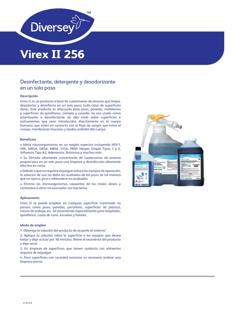 Especificaciones Virex | PDF | Agua | Naturaleza