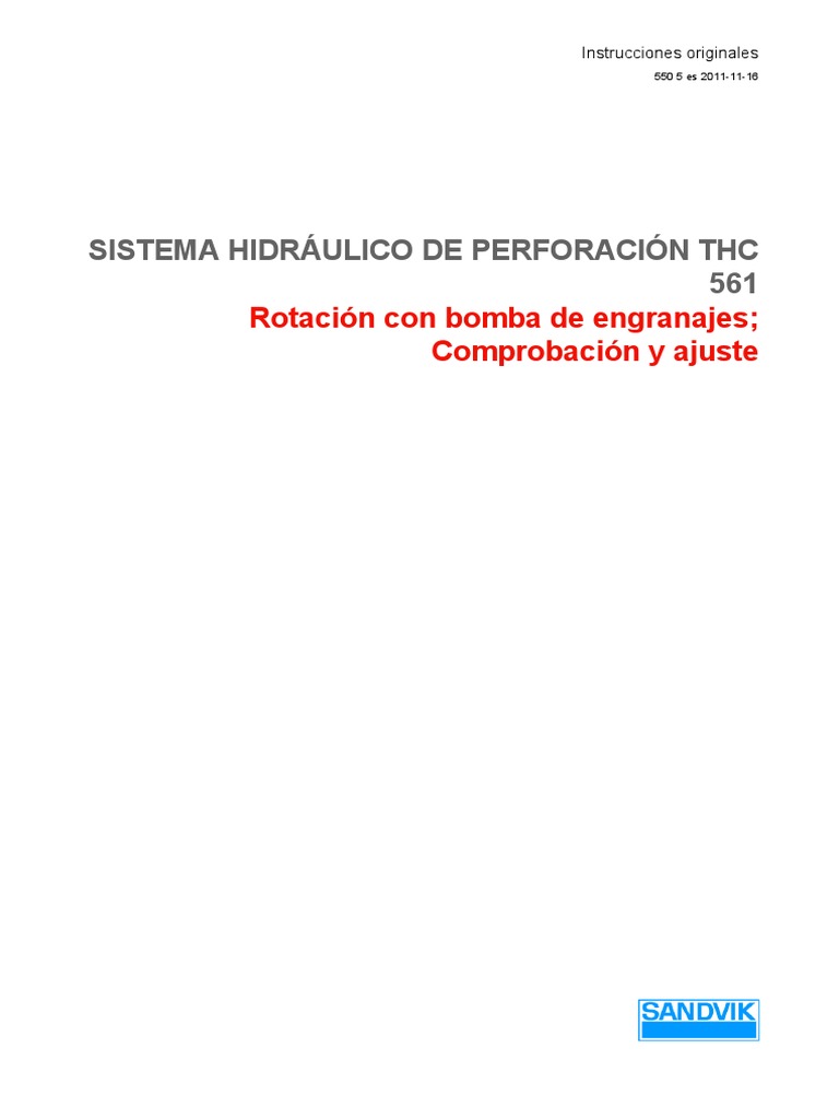 TH561 | PDF | Bomba | Máquinas